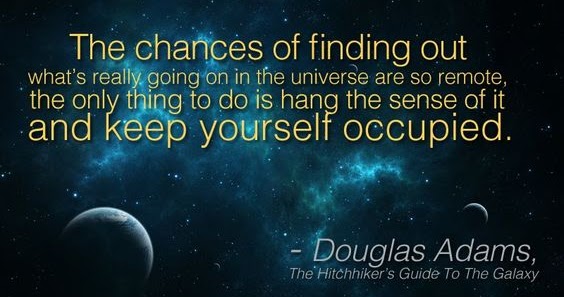 Between My Lines: The hitchhiker's guide to the galaxy series