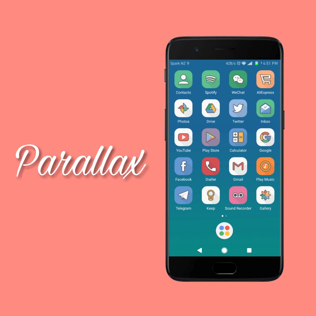 Parallax Icon Pack - Android Demand