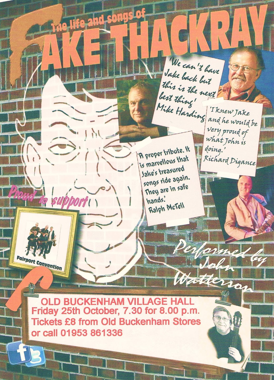 Old Buckenham blog: Fake Thackray in Old Buckenham
