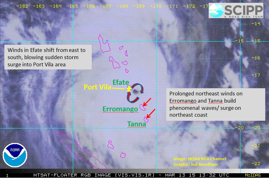 Hurricane Hal's Storm Surge Blog: Severe Tropical Cyclone Pam Generates ...