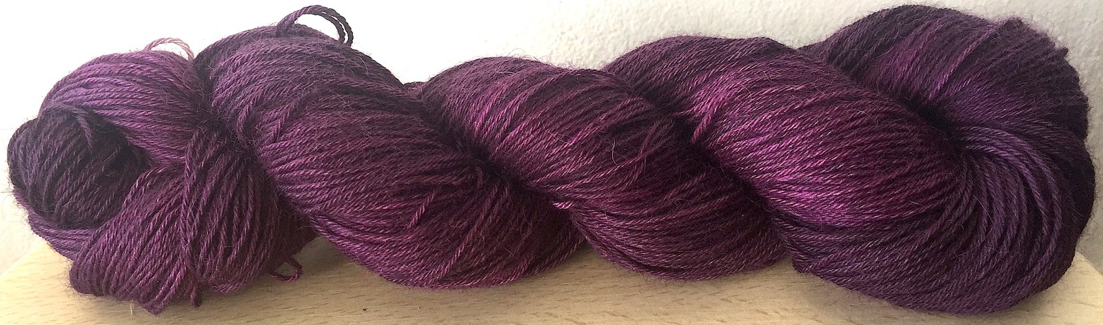 Purple Rainbow Yarns Hand Dyed Yarns Hand Dyed Yarn Purples In The