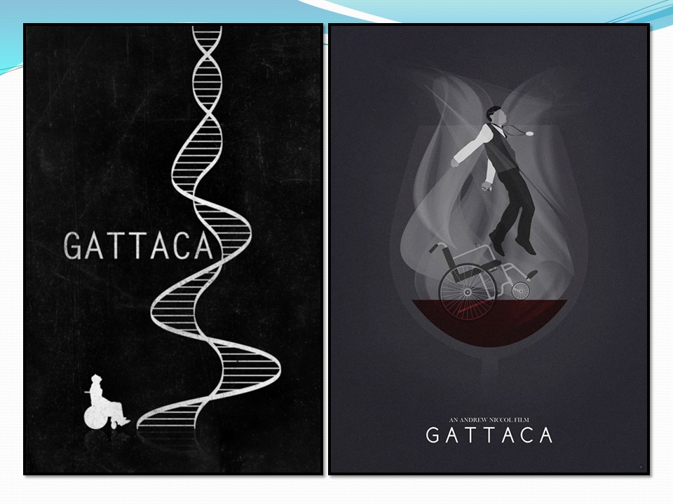 Darwiniano Curso 2015/16: CC - Comentarios a las portadas de GATTACA