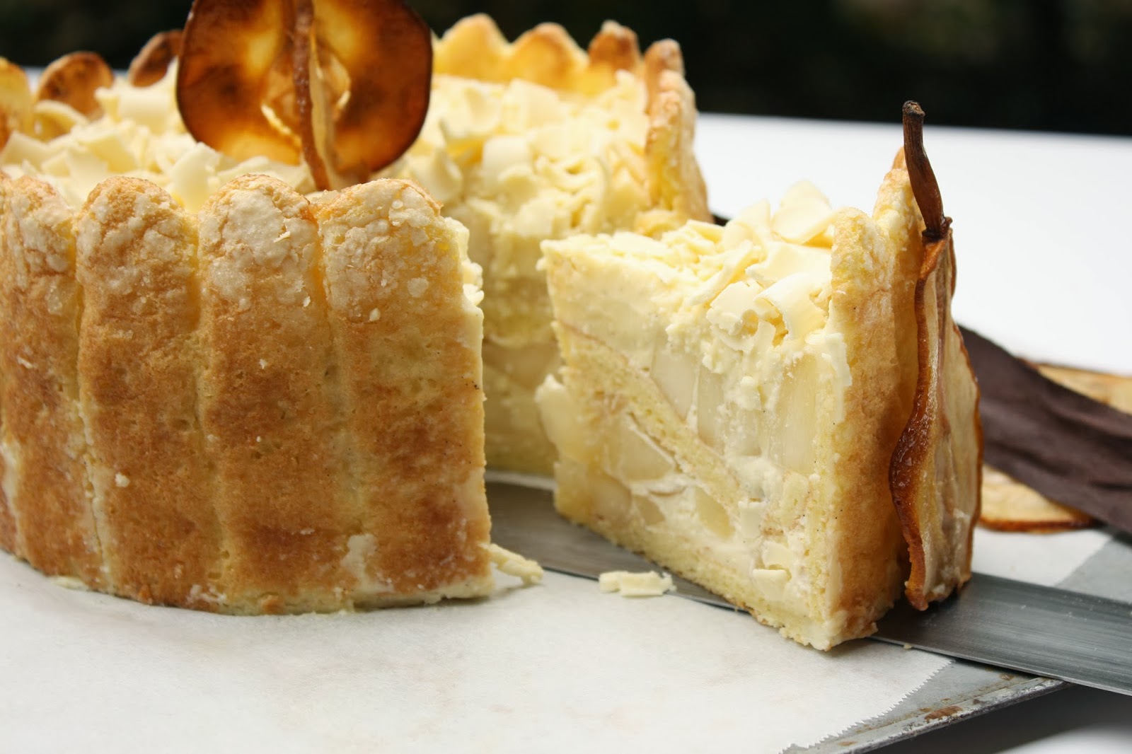 Charlotte aux poires | Gourmande (ils) disent