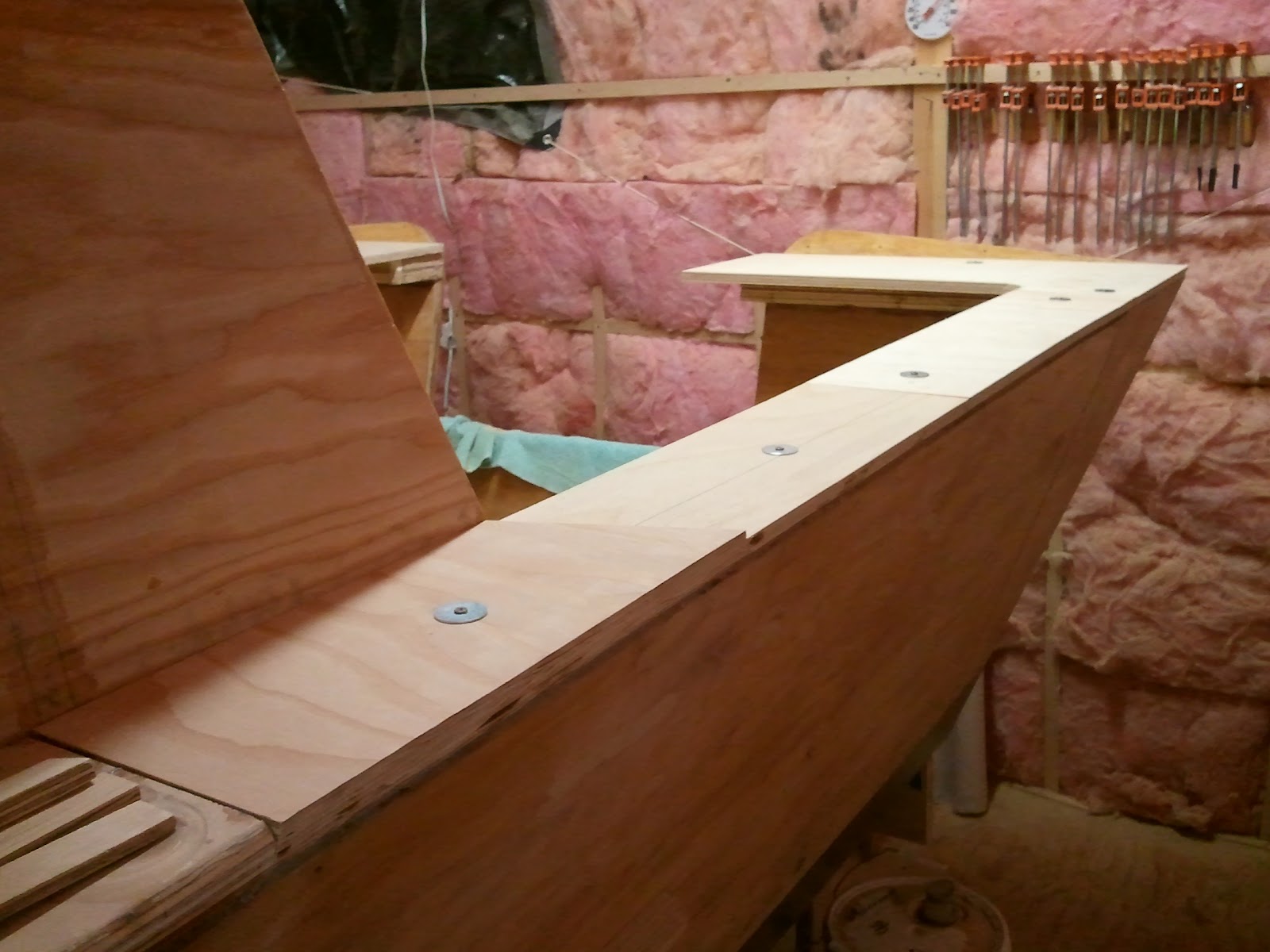 Building a Tolman Skiff: March 2012