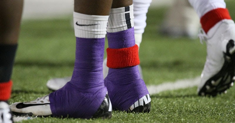 DomTech's Pro Training Tips: Preventing Ankle Sprains: Brace vs. Tape