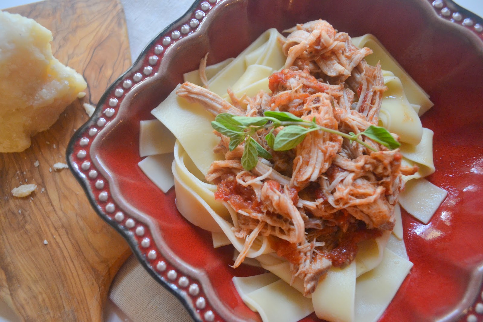 Candy Girl: Braised Pork Ragu with Pappardelle