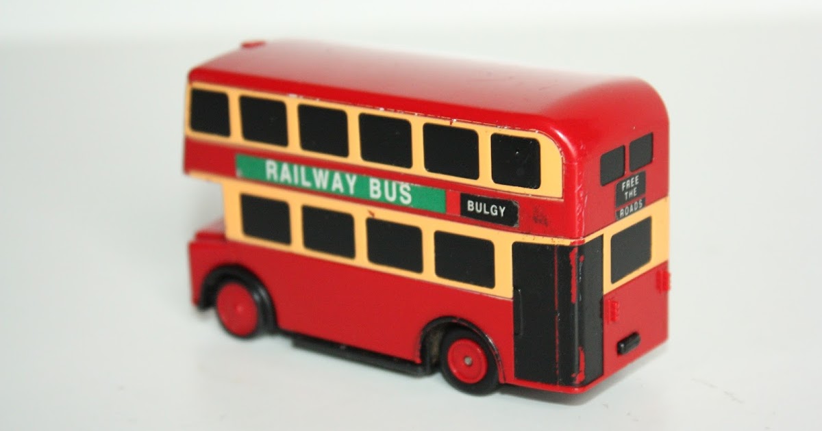 Ken's Vintage Toys: Bulgy Railway Double Deck Bus