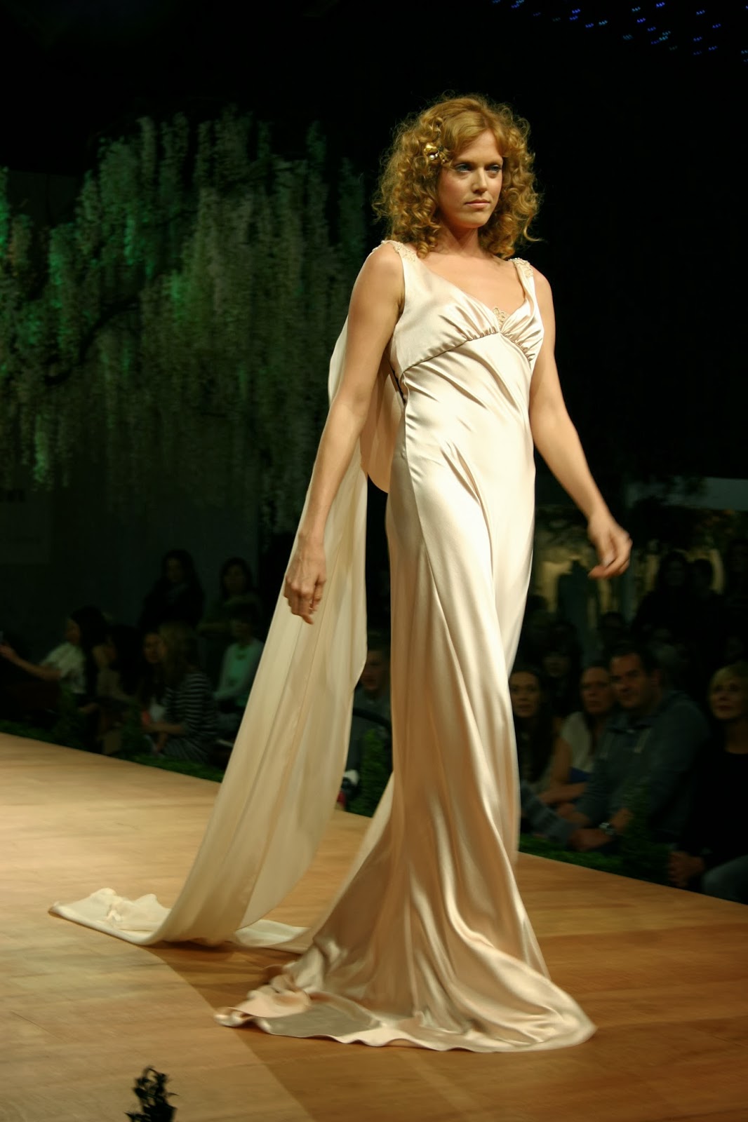 Rainbows & Lace : BRIDES the show: Garden Party Catwalk