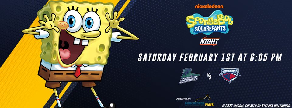 NickALive!: The South Carolina Stingrays to Host Nickelodeon Night Ft ...