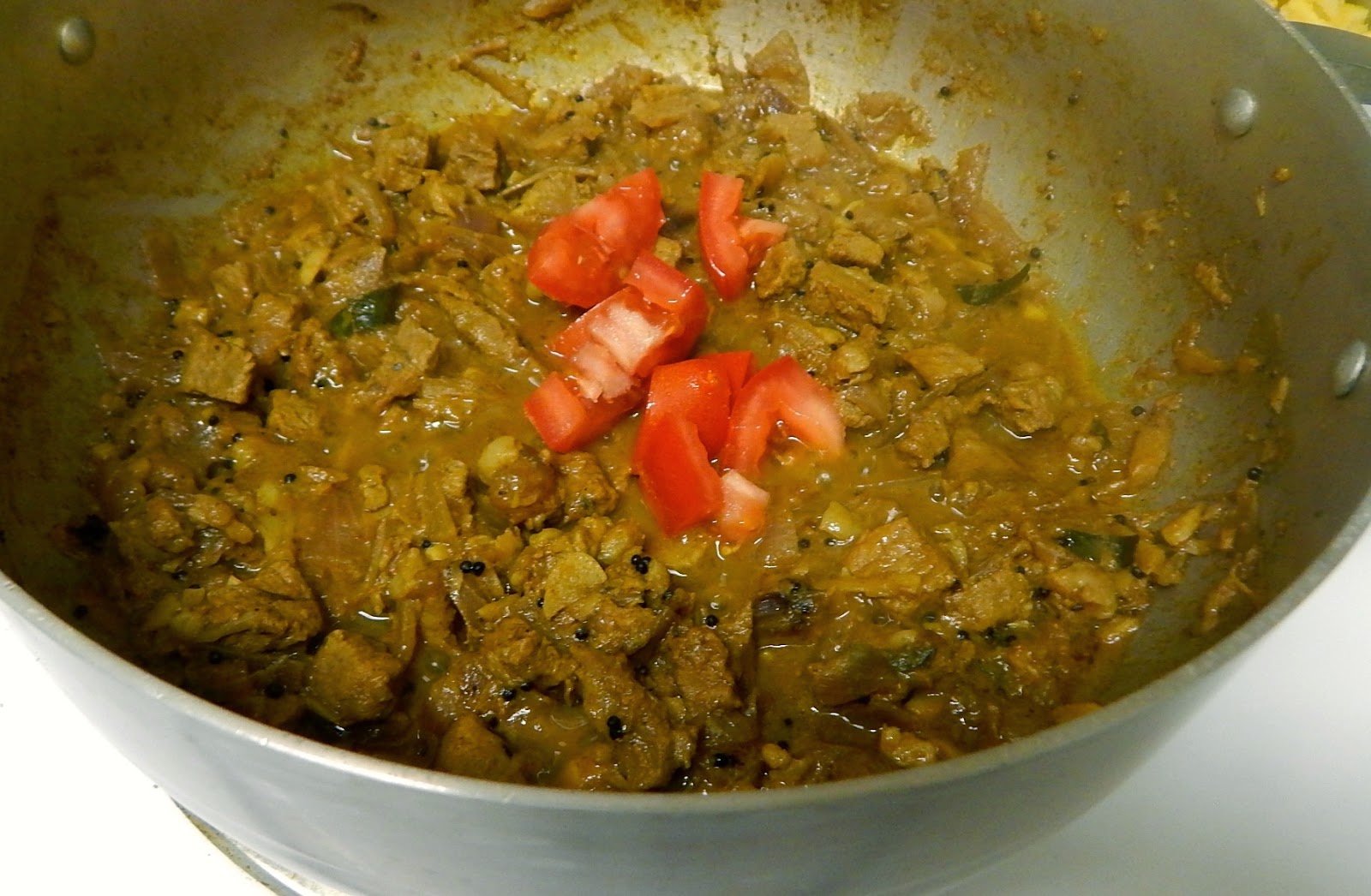 Palatable dishes from Jess's kitchen :) : Kappa - Irachi Biriyani ...