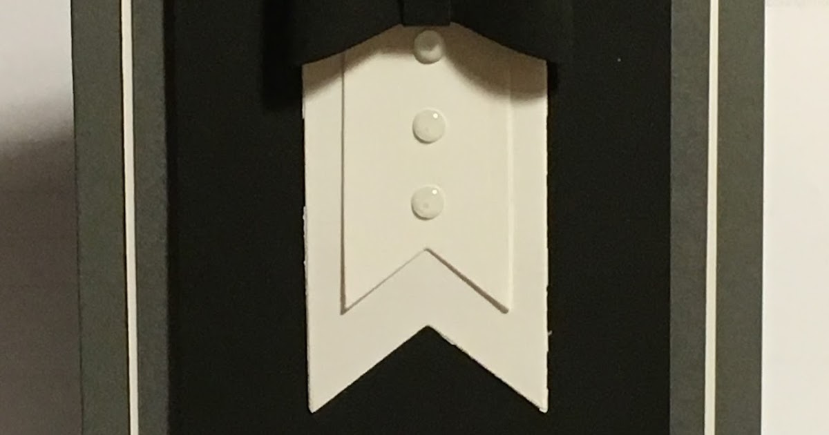 Cathy's Craft Room: Tuxedo Card