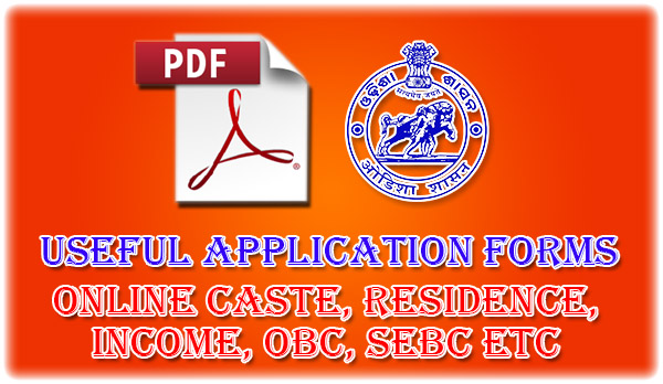 Download Application Forms For Caste, Income, Residence, OBC, SEBC ...
