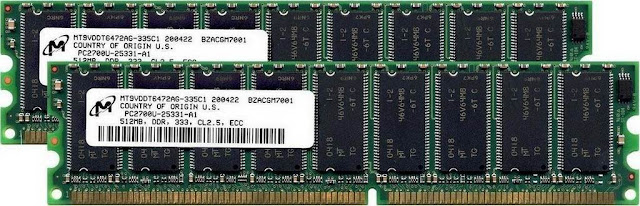 Types of memory on a Cisco device