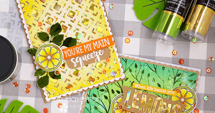 Crafty Ellen H: Shiny Lemon Cards!