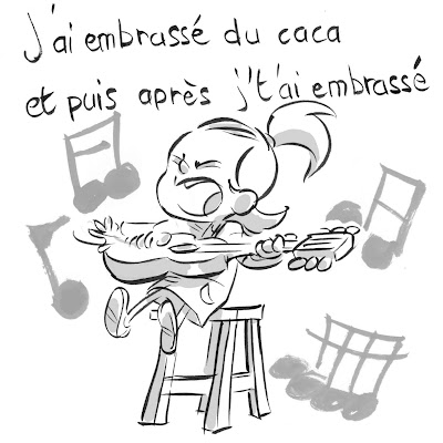 msieu Sylvain: Caca song