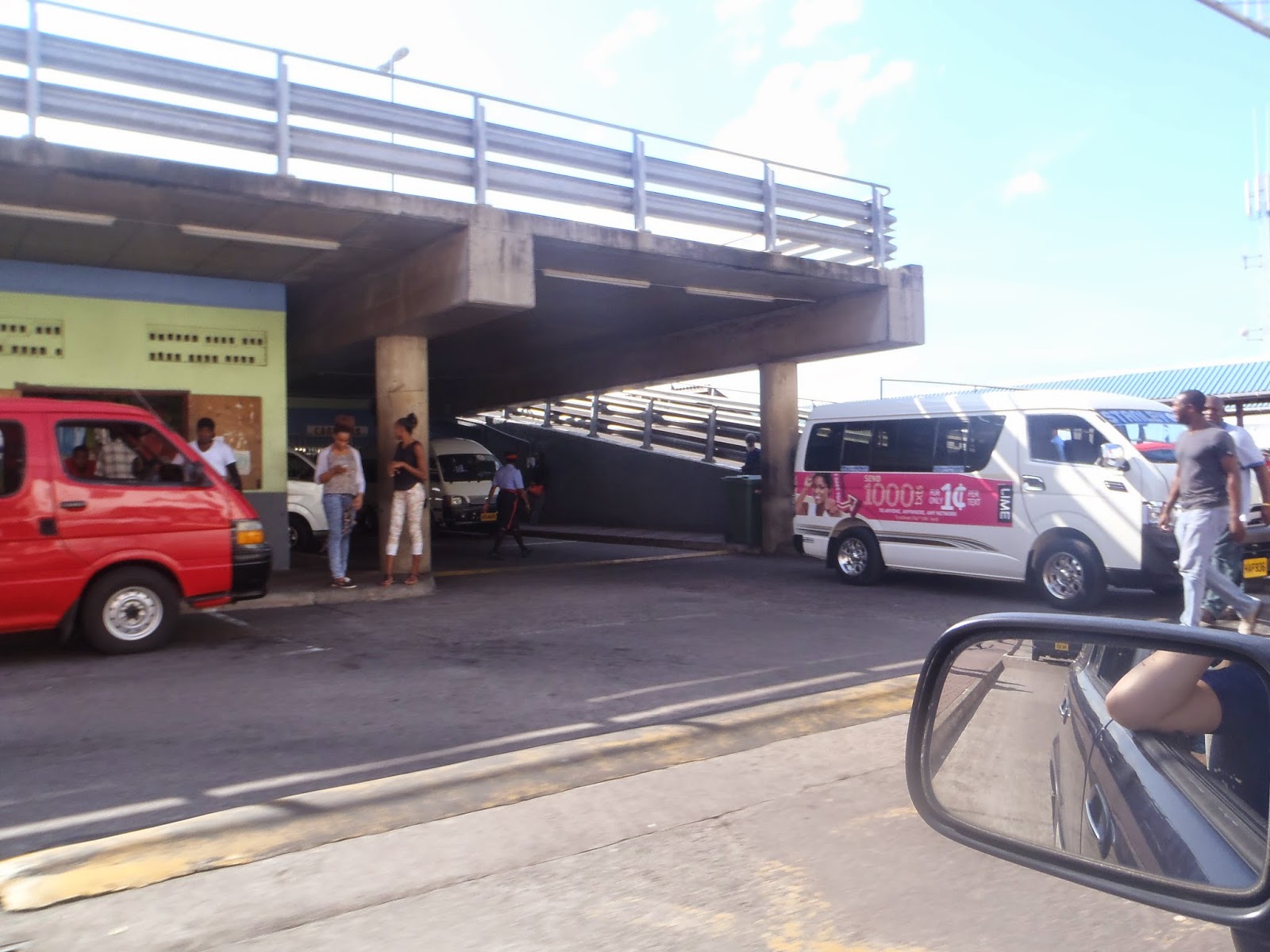 Volunteering in Grenada- Our journey: Buses In Grenada- a dichotomy