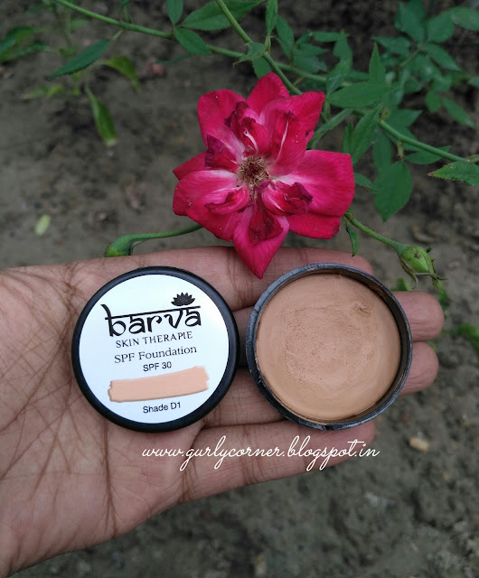Barva Skin Therapie SPF Foundation(Shade D1) Review & Swatch