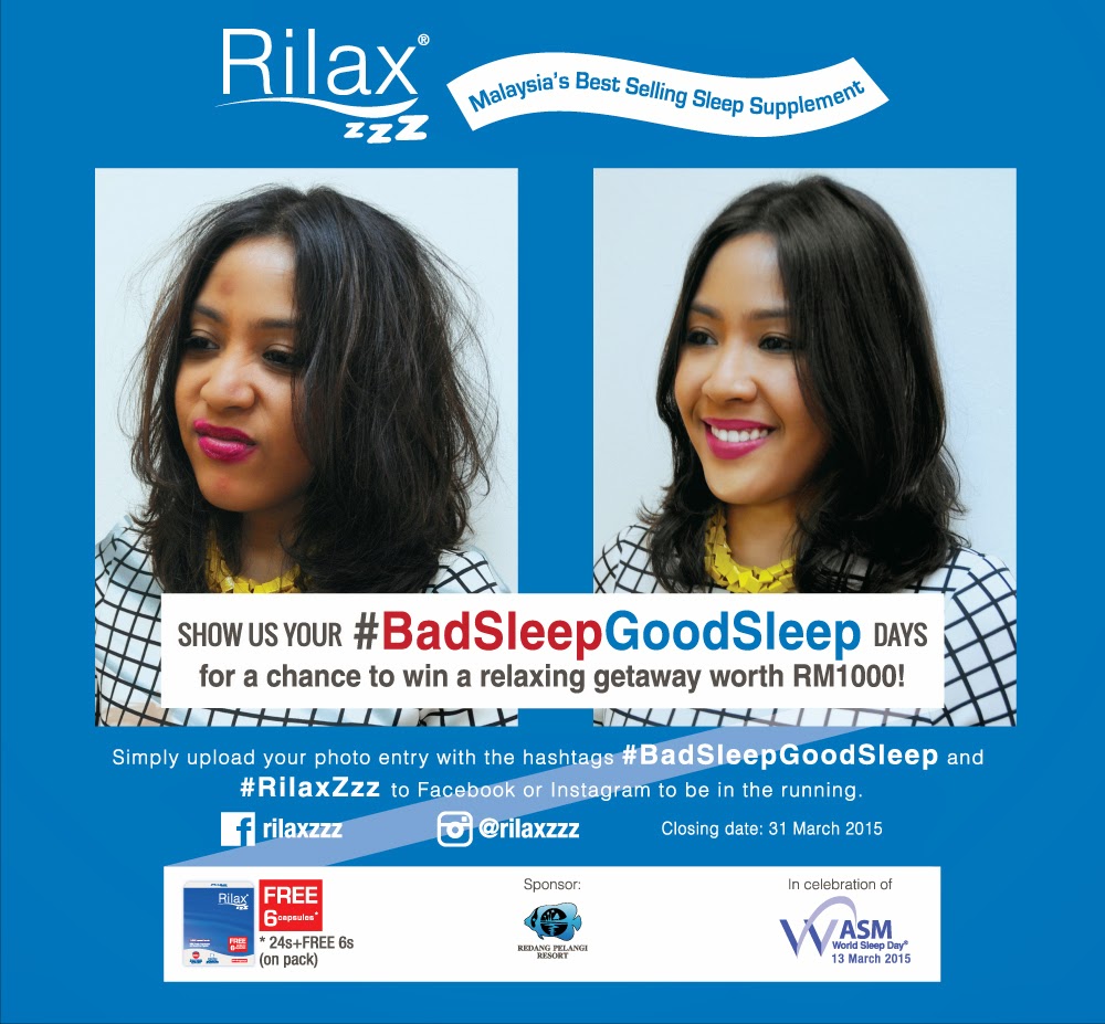 EVERGREEN LOVE: Rilax Zzz Celebrates World Sleep Day 2015