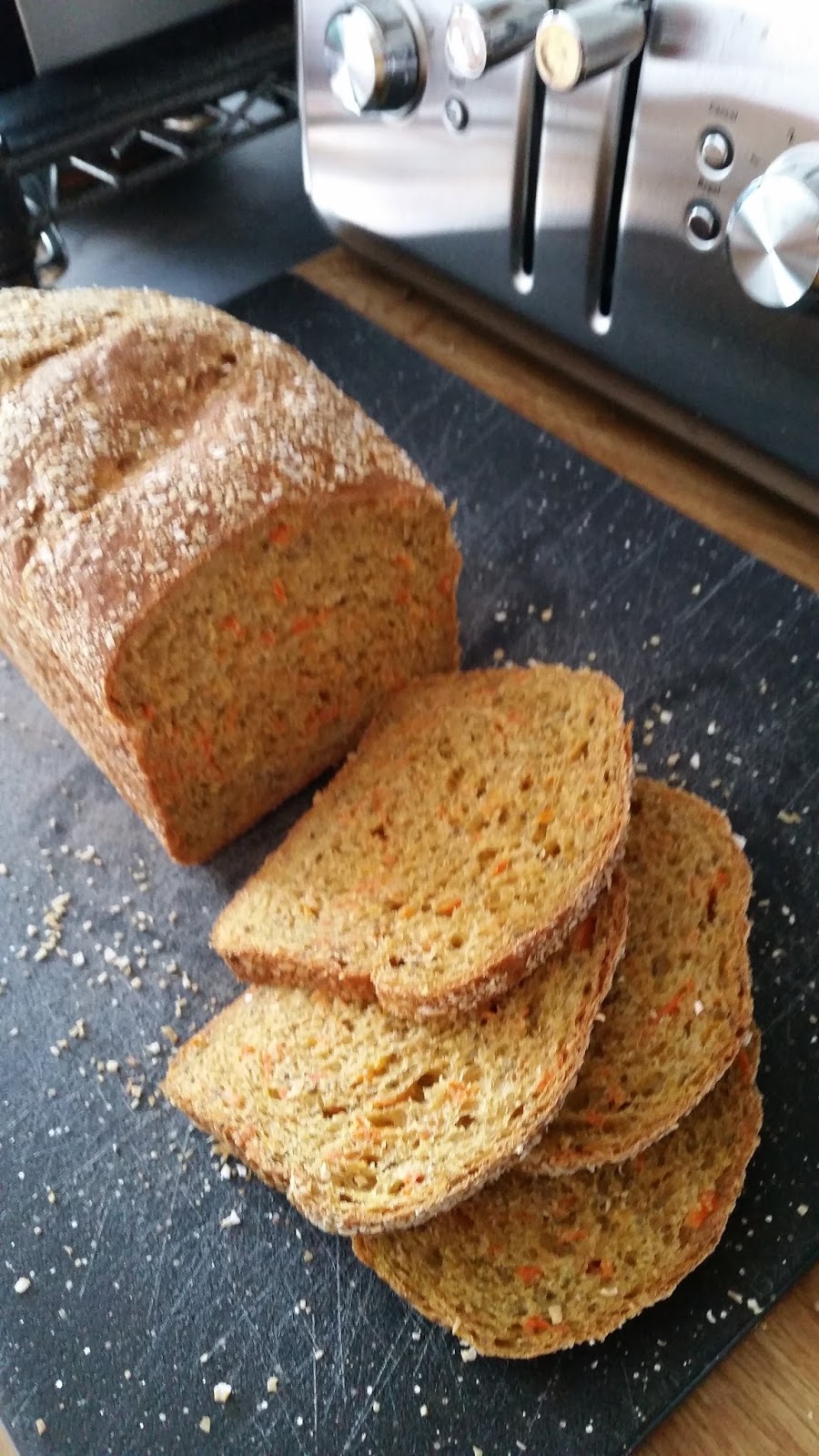 Whole Wheat Carrot Chia Bread | Scratch Made Food! & DIY Homemade ...