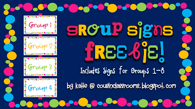 Cousin Classrooms: Flexible Grouping FREEBIE