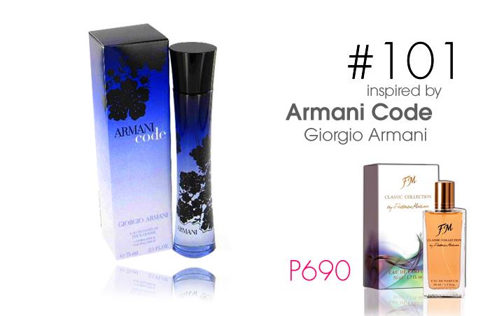 FM Perfume | FM 101 Inspired by Armani Code | FM Perfume