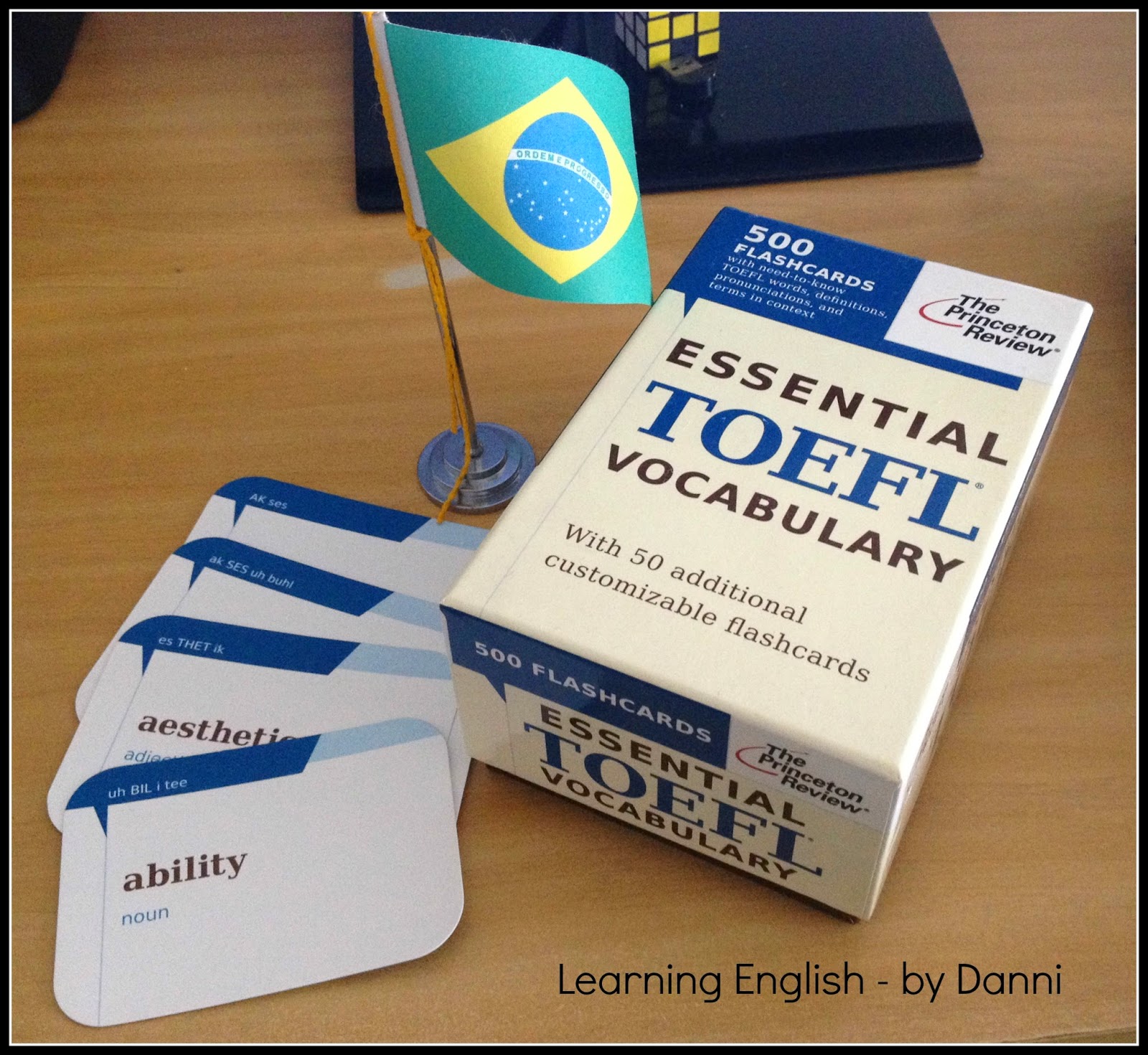 Learning English - by Danni: TOEFL Flashcards - TipTuesday#2