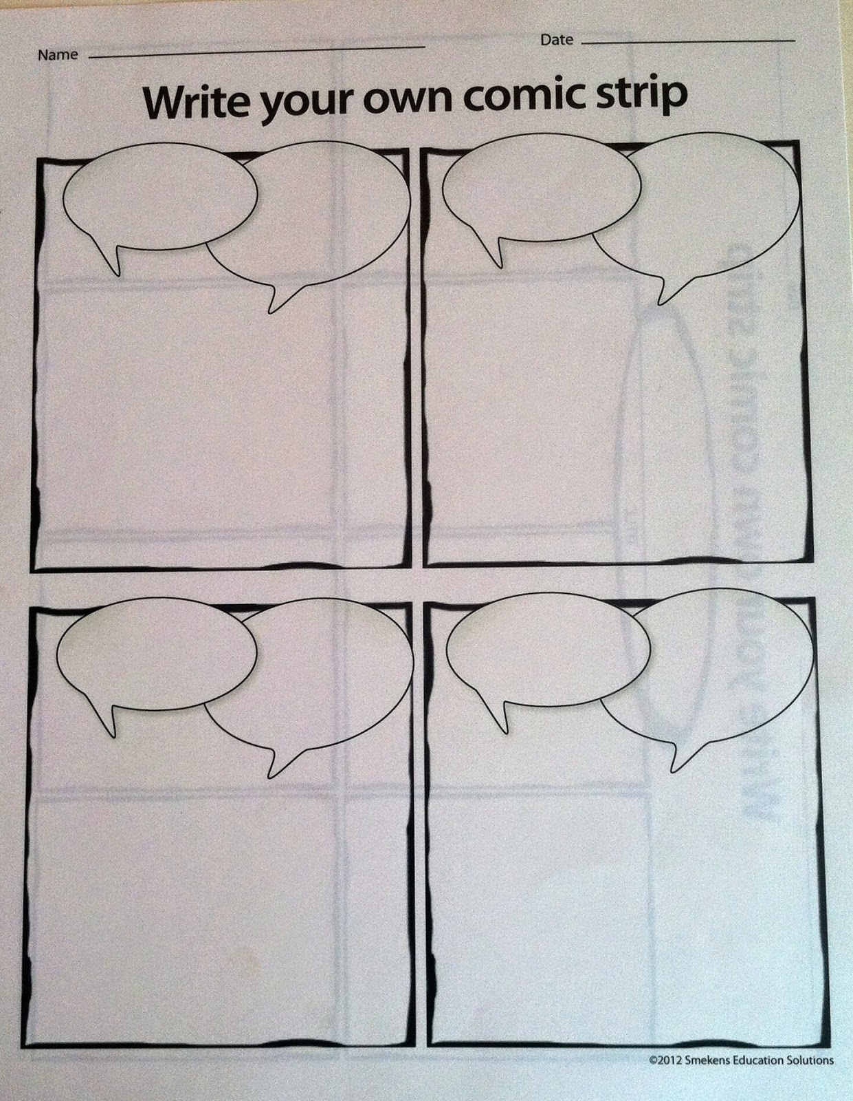 Comic strip easy - beanpery