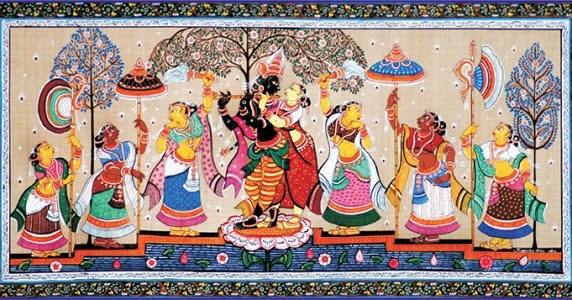 Pattachitra Painting- Folk and Tribal Art: Introduction of Pattachitra ...