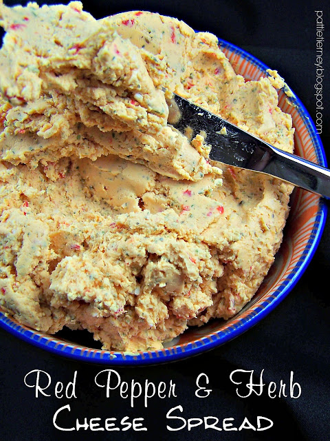 Olla-Podrida: Red Pepper and Herb Cheese Spread