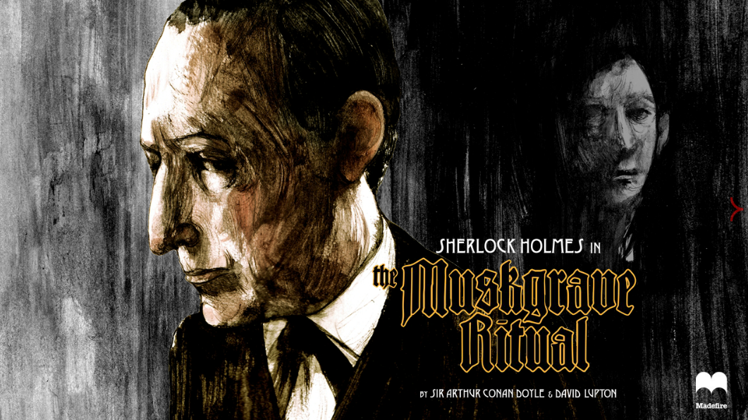 David Lupton illustration: Sherlock Holmes and the Musgrave Ritual