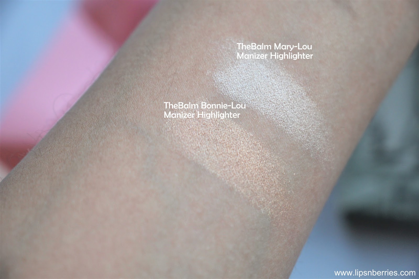 TheBalm Bonnie-Lou Manizer Highlighter Review | LIPS n BERRIES