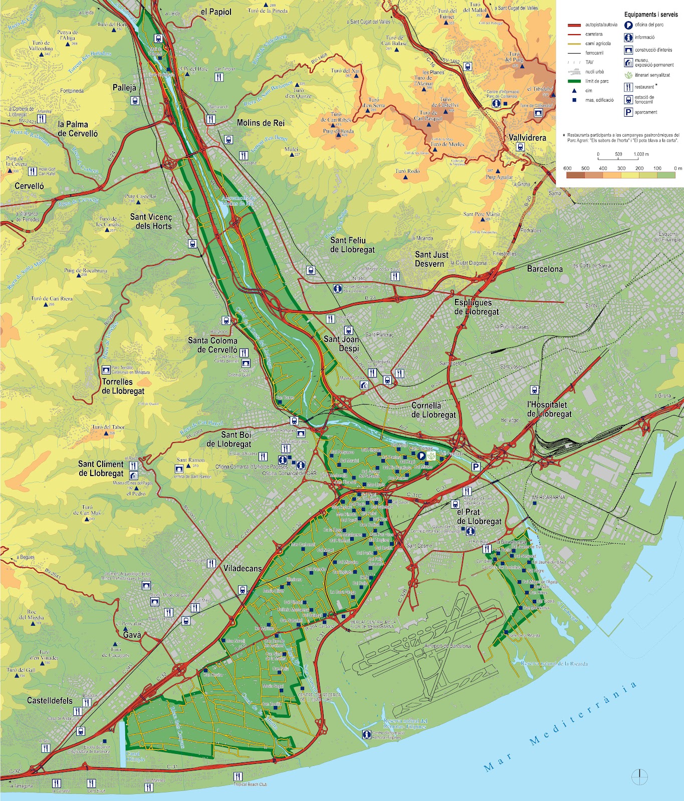 BARCELONA mi alma!: Rutas y senderos cerca de Barcelona