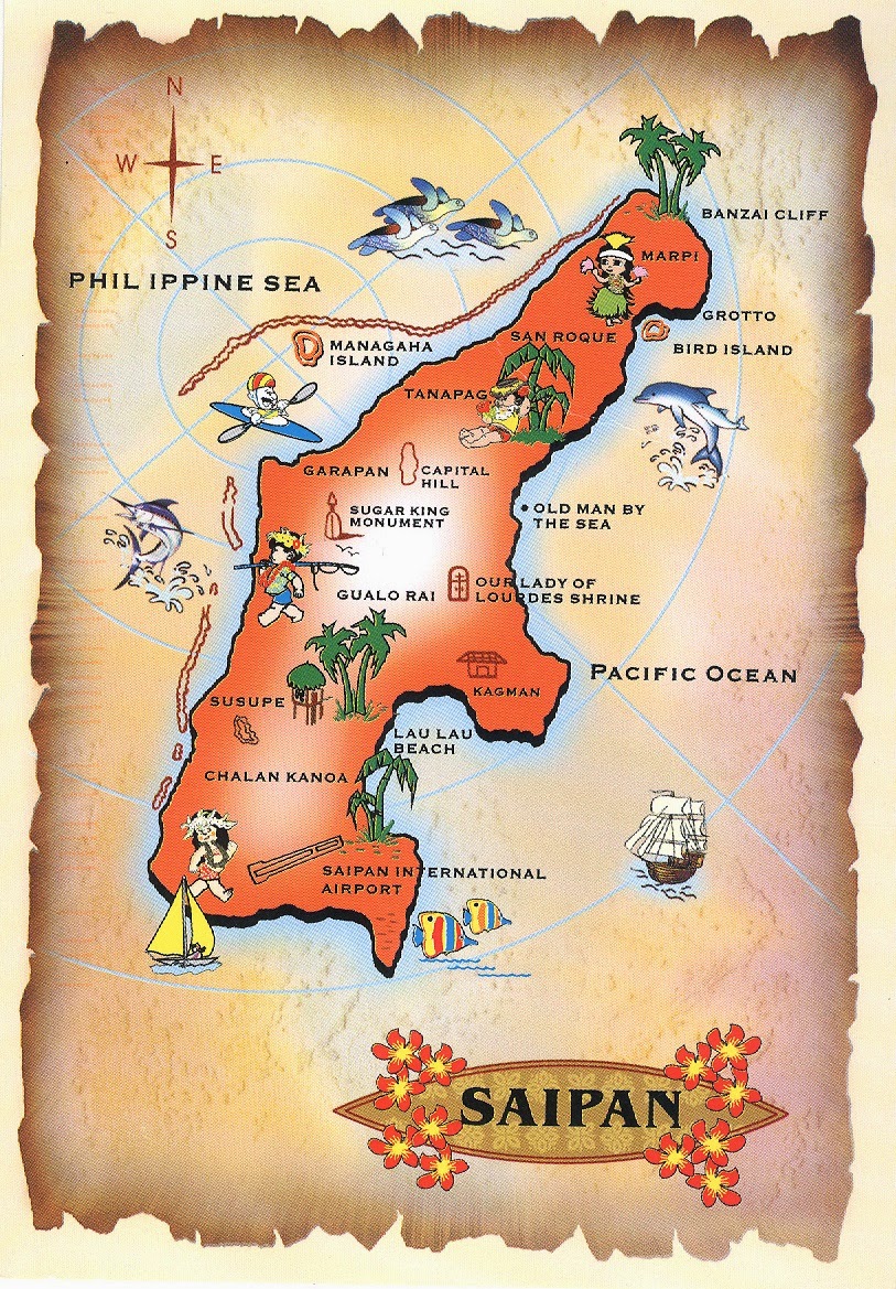 My World In (Written and Stamped) Postcards: [ NORTHERN MARIANA ISLANDS ...