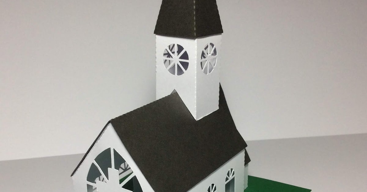 Papercrafts and other fun things: Miniature House #9 - Church with a ...