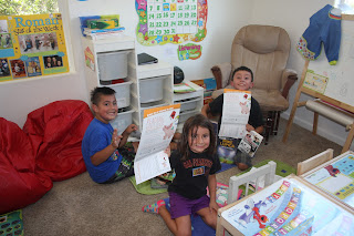 Mrs. Amador's Home Daycare: Library fun with Mrs. Amador's Daycare!