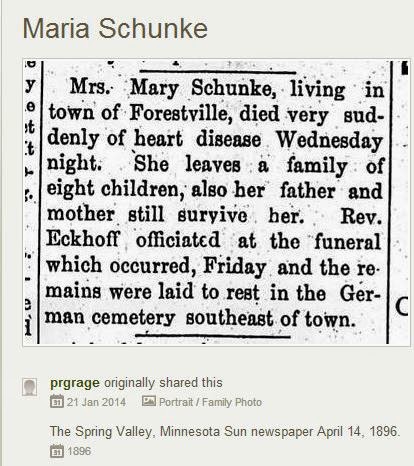 Denise Digs Roots: Maria Nichols, from Prussia to Minnesota (52 ...