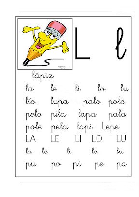 MAESTRA PURIFICACION REINA : FICHAS LECTURA L