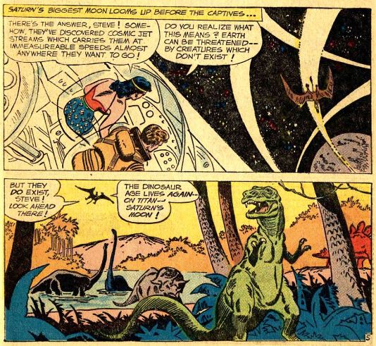 Comics, old time radio and other cool stuff: Space Travelling Pterodactyls!