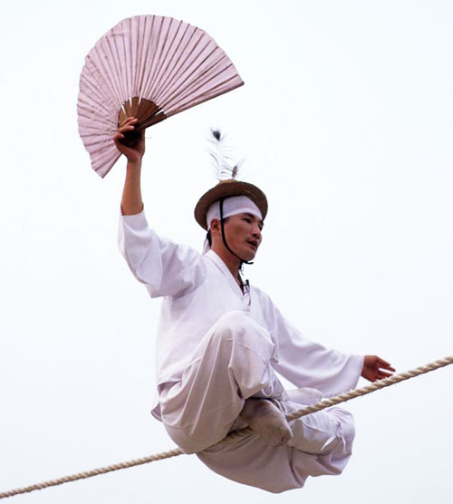 Patrimonio de la Humanidad: Jultagi y Taekkyeon. Corea del Sur