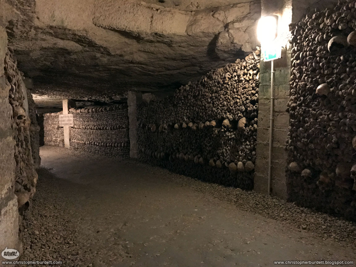 The DOODLES, DESIGNS, and aRT of CHRISTOPHER BURDETT: Catacombs of Paris
