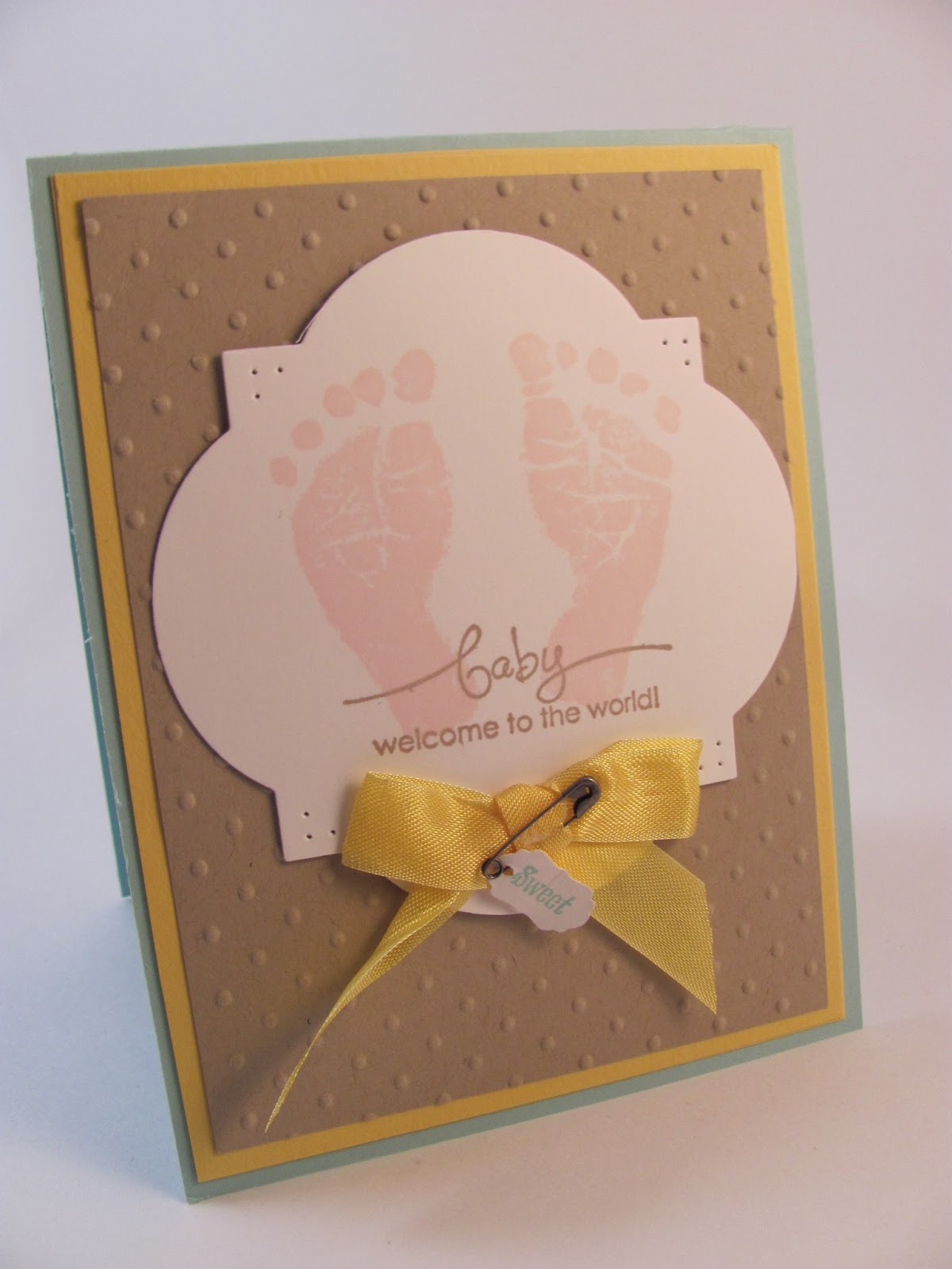 Unique ink: Baby Prints SAS card #3