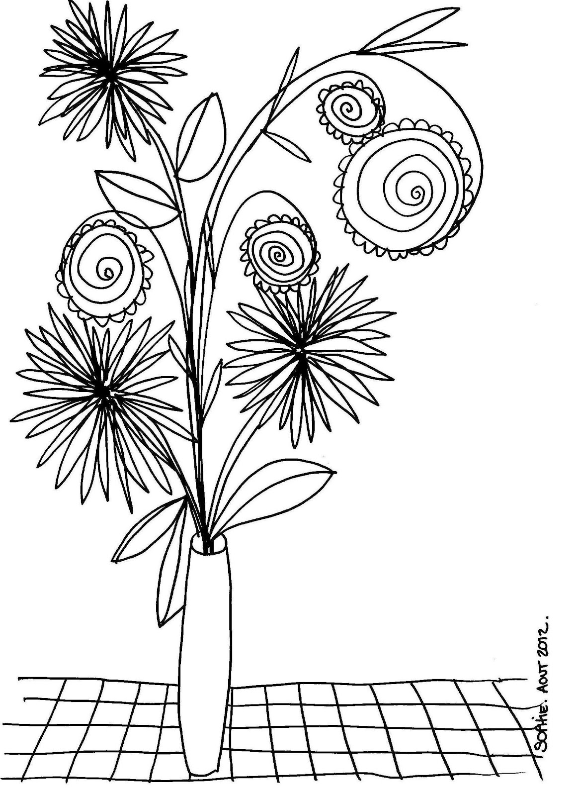 SO sooo cute: Coloriage à télécharger