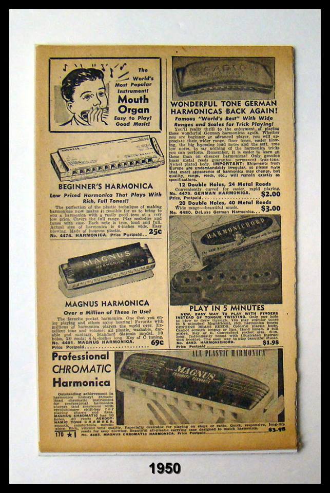Janela aberta - Blogue de harmonica: Doc's Vintage Harmonica Collectables