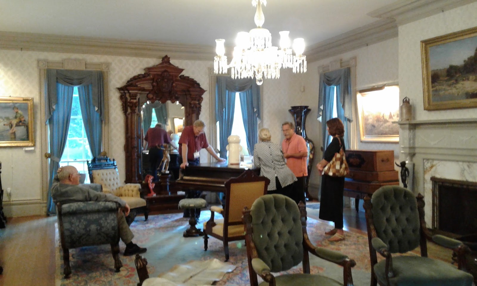 Charlene Marsh Studio and Gallery: Haan Mansion Museum Reception ...