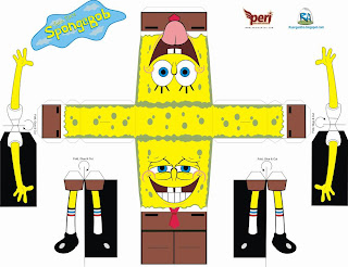Spongebob Papercraft Funny Part III