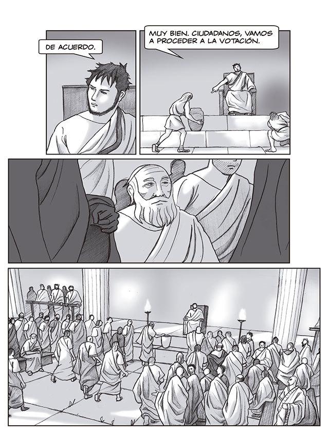 Galicia Comic: La muerte de Sócrates. El manga