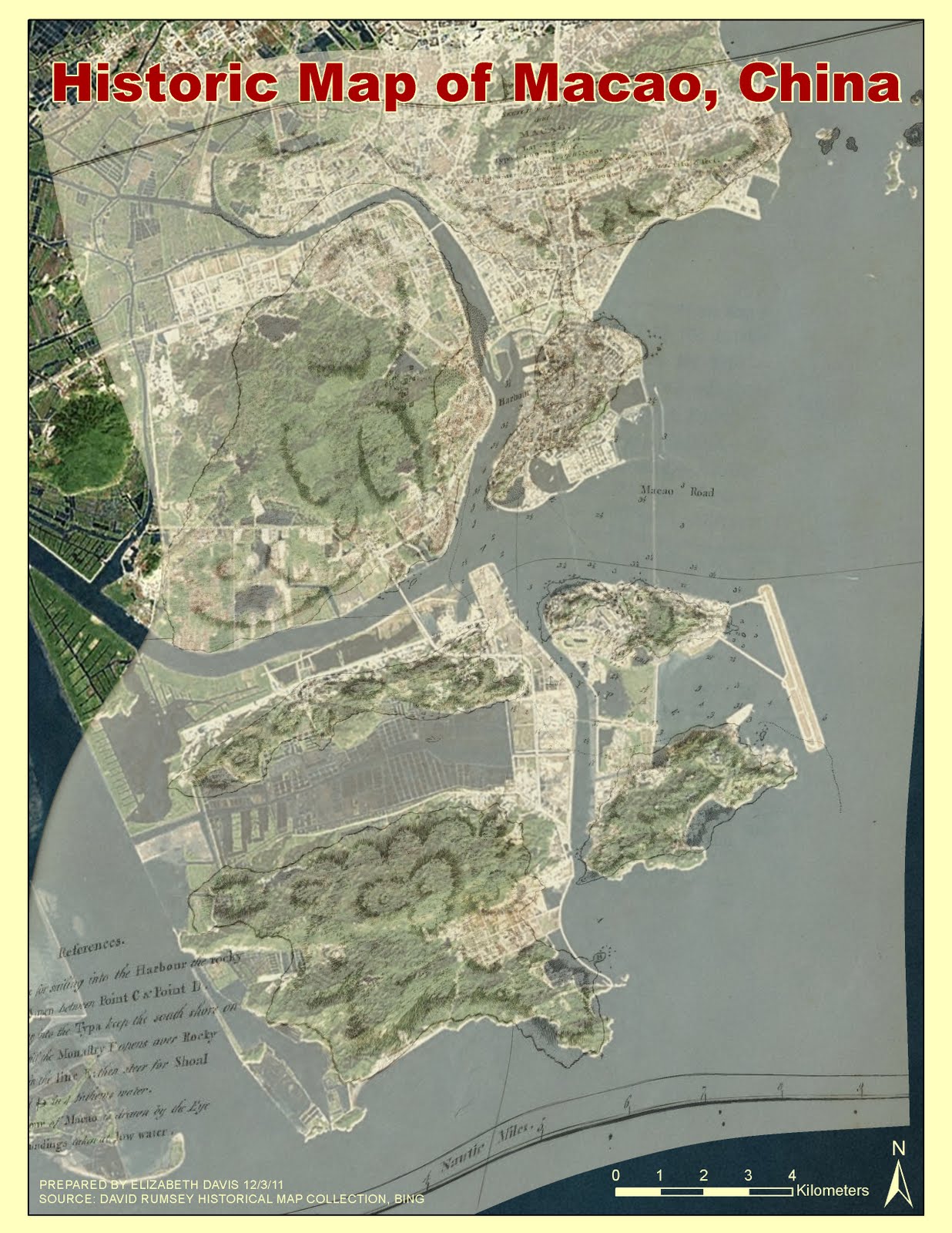 GEOGRAPHIC INFORMATION SYSTEMS: Macao, China