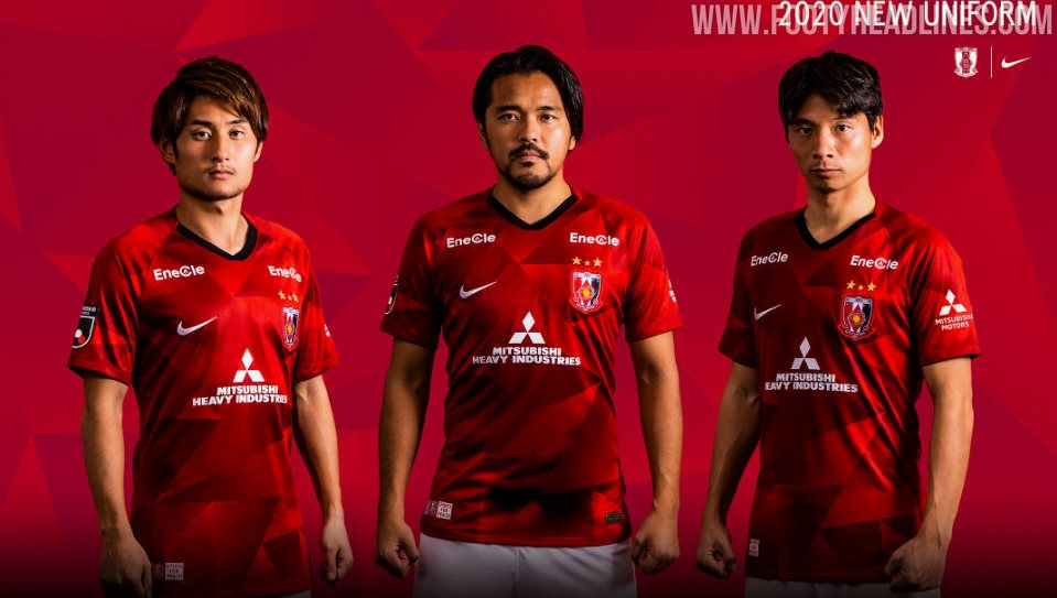 Nike Urawa Red Diamonds 2020 Home & Away Kits Released - Footy Headlines
