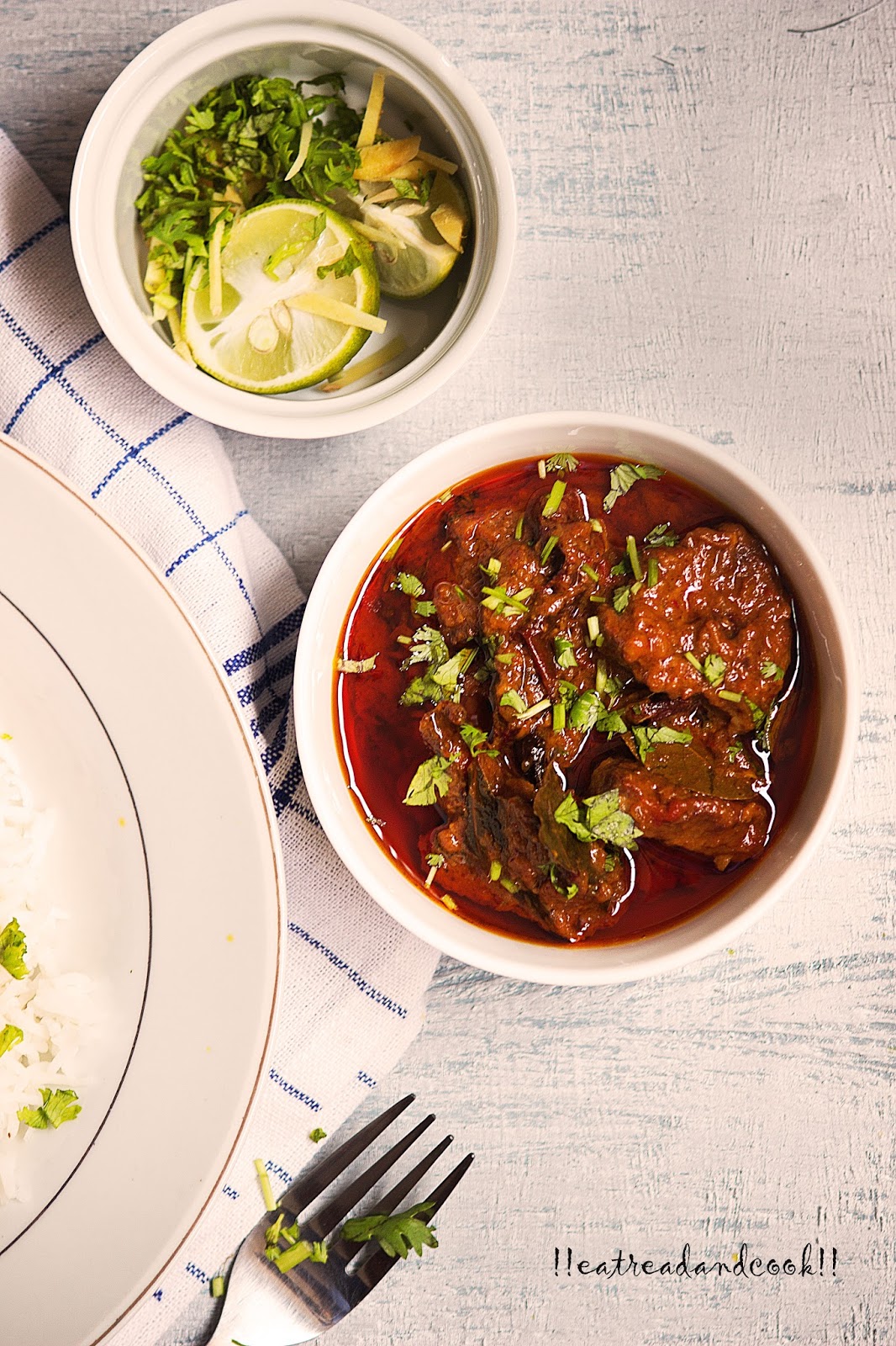 Nepali Mutton Curry~Khasi Ko Masu