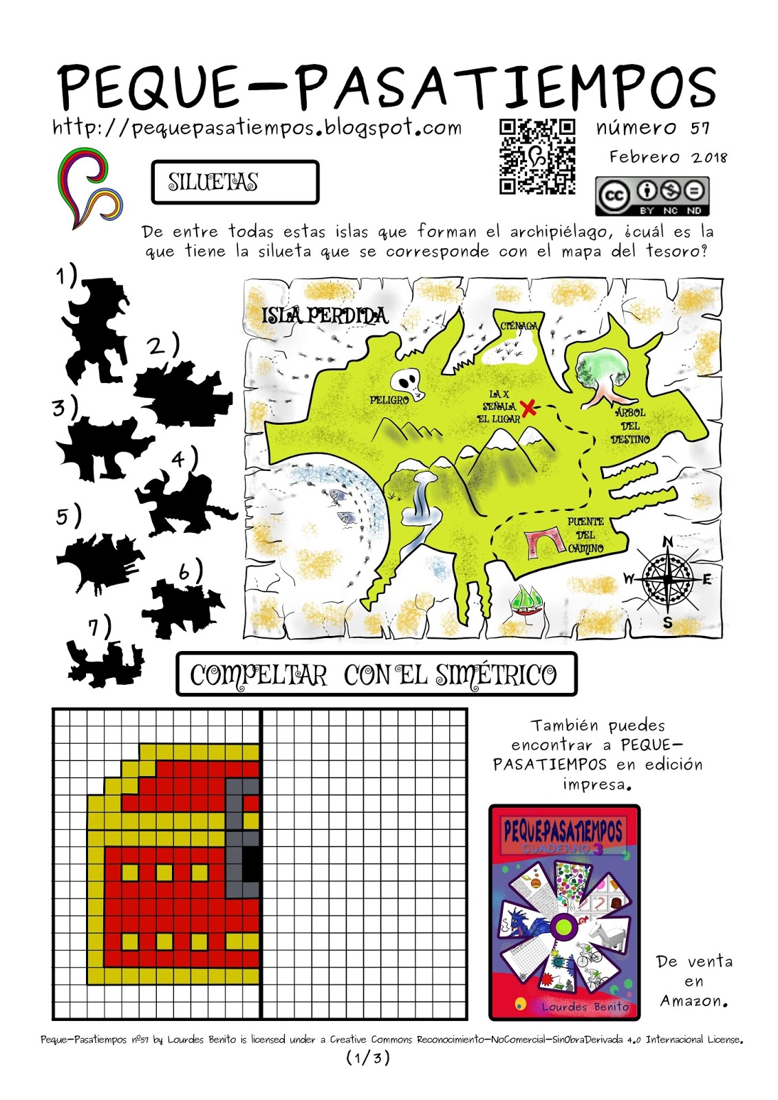 Peque-pasatiempos: febrero 2018